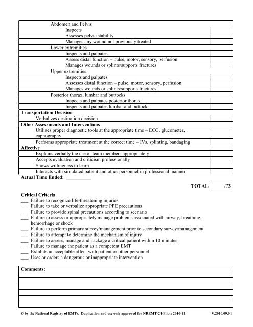 Pulse Presence, rate, and