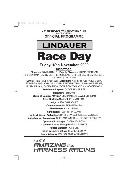 Race Day - Addington Raceway - Home