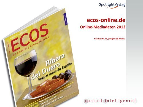 ecos-online.de - Spotlight Verlag