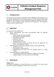 Material Safety Data Sheet - Caltex