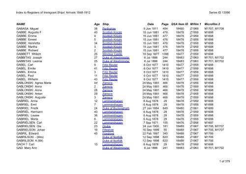G - Queensland State Archives