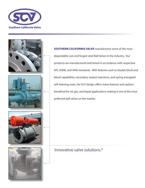 SOUTHERN CALIFORNIA VALVE