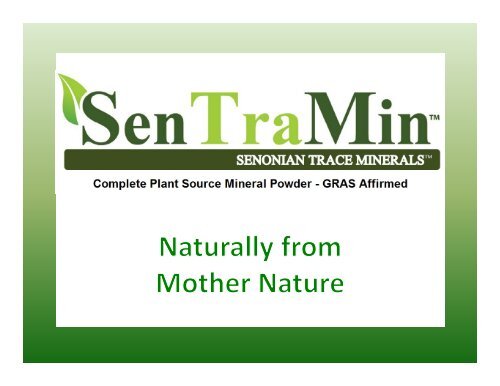 Mine & Product Tour - SenTraMin