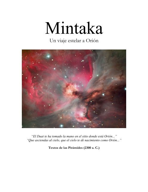 Informe MINTAKA - Misión Rahma