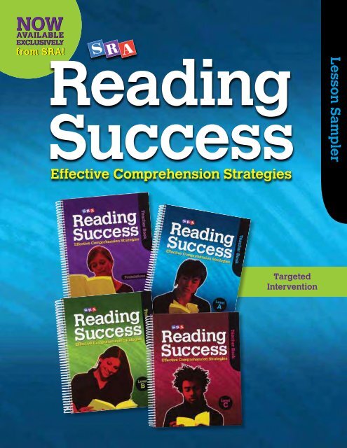 Reading Success Lesson Sampler - MHEonline.com