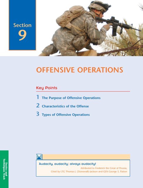 Offensive Operations.pdf - UNC Charlotte Army ROTC