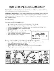 Invent Rube Goldberg Cartoon Rubric-network