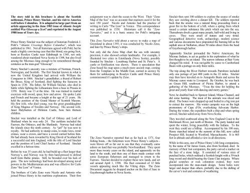 Prince Henry Sinclair Brochure - Clansinclairsc.org