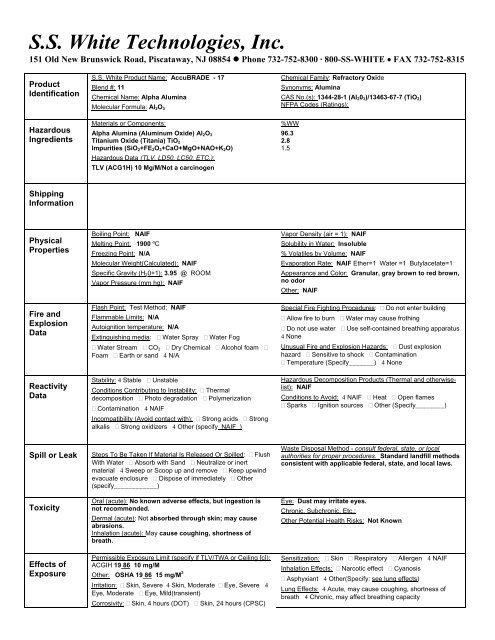 Aluminum Oxide Blend 17 Micron AP109, AP110 - Airbrasive