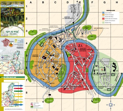Plan de ville - Revin