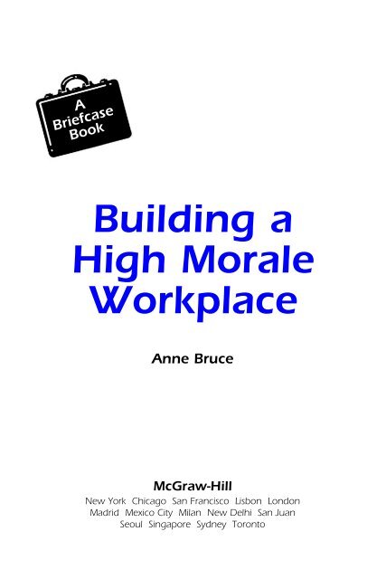 Building a High Morale Workplace - Exportacademy.net