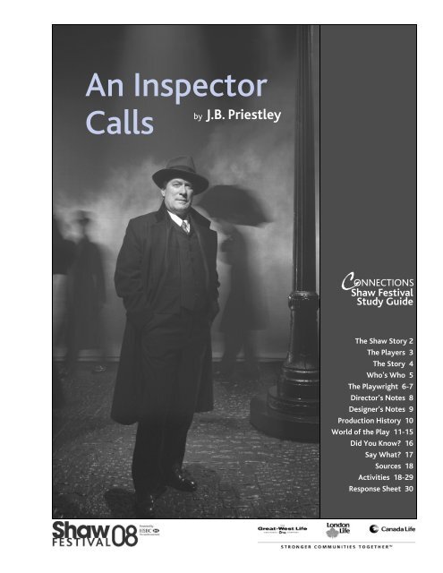 An Inspector Calls - Shaw Festival Theatre