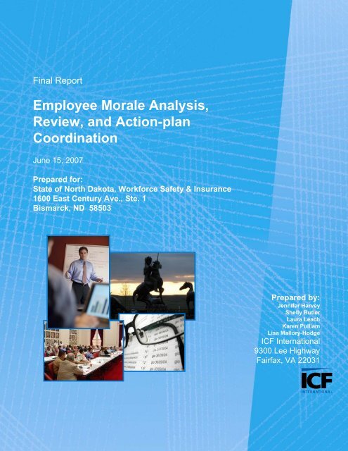 Employee Morale Analysis, Review, and Action-plan Coordination