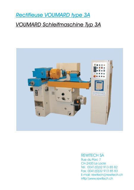 Voumard 3A.CDR - Rewitech SA
