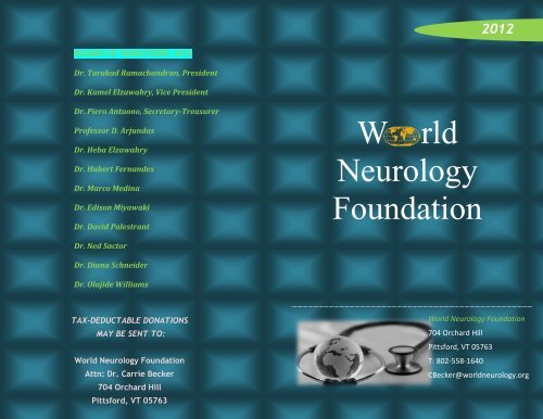 W rld Neurology Foundation - World Neurology Foundation