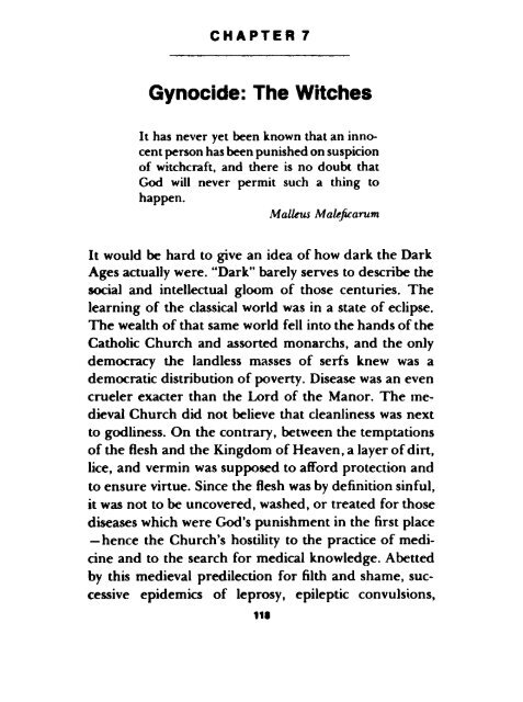 Gynocide: The Witches - Hagocrat