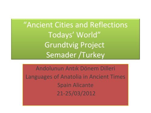 ancient languages in Turkey.pdf