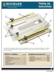 Shutter Jig Instructions - Rockler.com