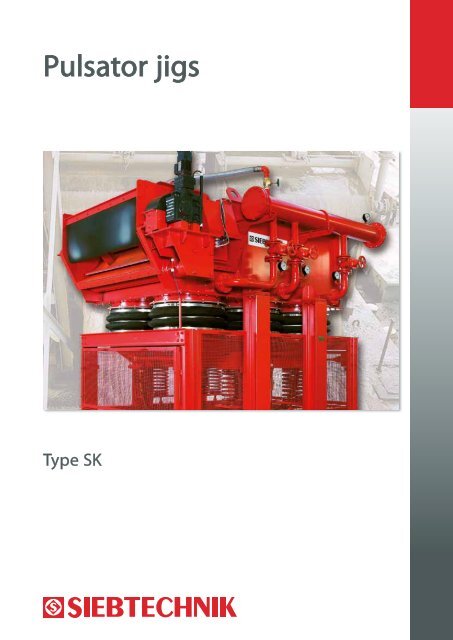 Pulsator jigs - Siebtechnik GmbH