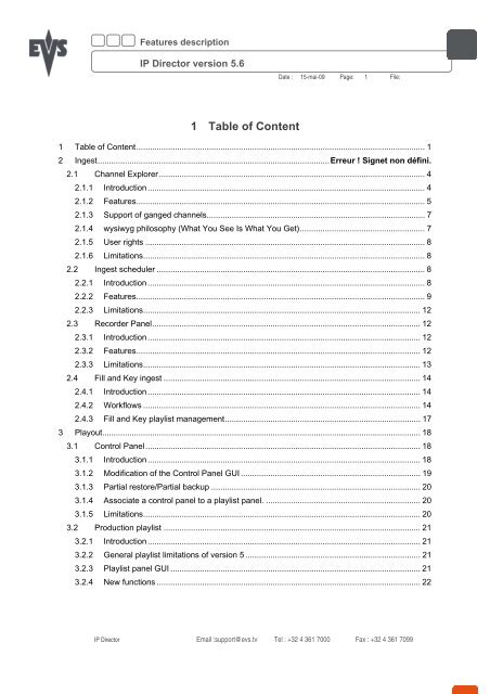 IPDirector V5_6 features.pdf - EVS