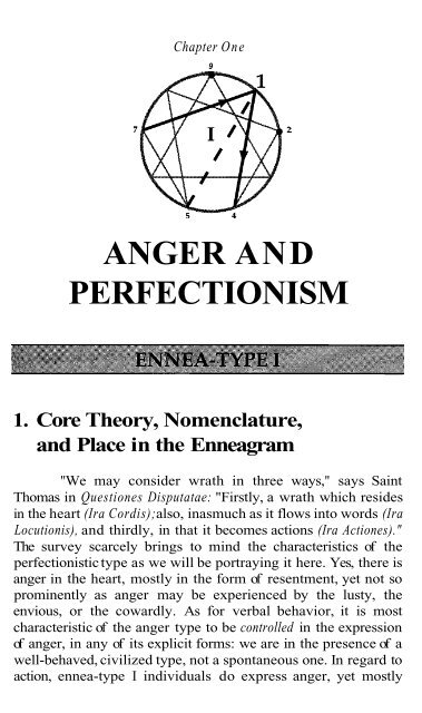 ANGER AND PERFECTIONISM - Claudio Naranjo