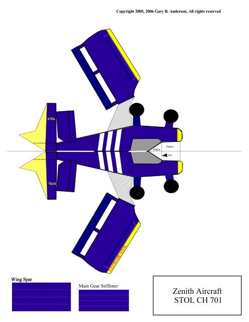 Zenith Aircraft STOL CH 701 - Zenith Aircraft Company