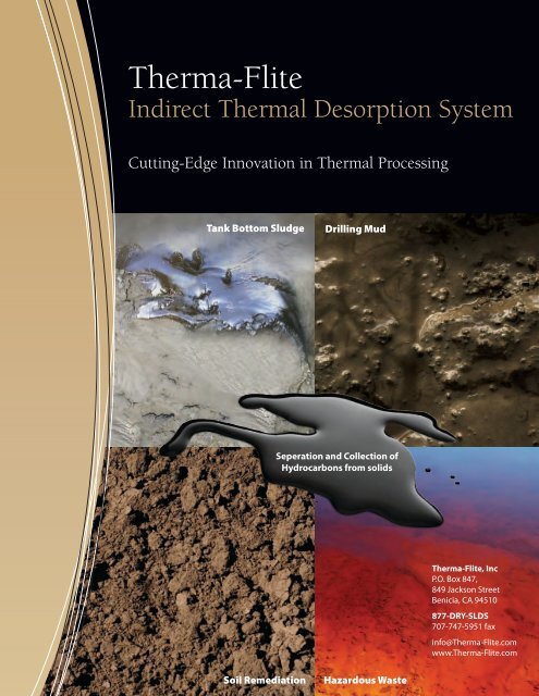 Indirect Thermal Desorption System - Therma-Flite