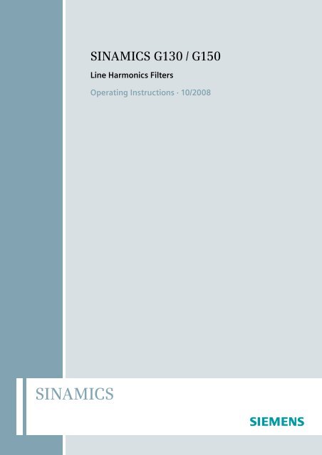 SINAMICS Line Harmonics Filter - Siemens