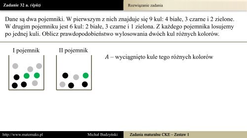 Zadanie 32 a. (4pkt) Rozw Zadanie 32 a. (4pkt) Rozw