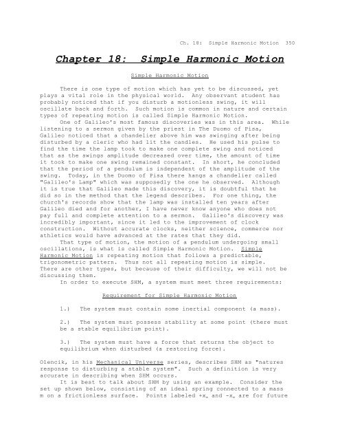 Simple harmonic motion definition - jawerlite