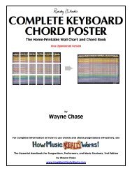 Complete Guitar Chord Poster - How Music REALLY Works!