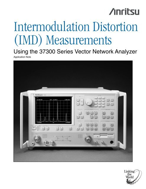 Intermodulation Distortion (IMD) Measurements Application ... - Anritsu