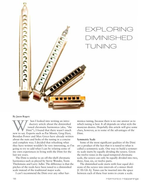 Exploring diminishEd tuning - HOME