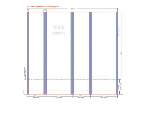 Die Lines for Coffee Bags