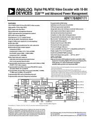 SAA7114 PAL/NTSC/SECAM video decoder with - IHScom