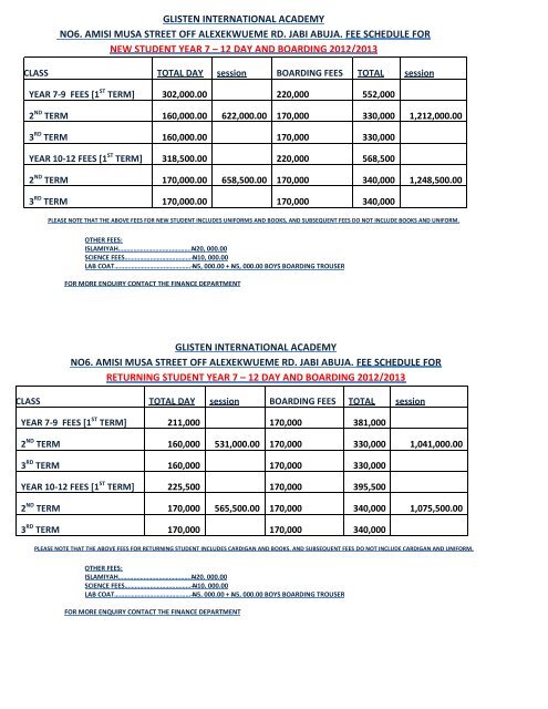Can't see this document? - Glisten International Academy