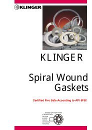 Torque Chart Spiral Wound Gaskets