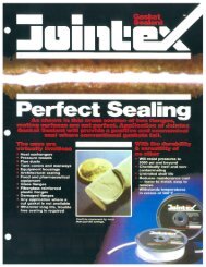 Material Safety Data Sheet (MSDS) - Mechanical Seals