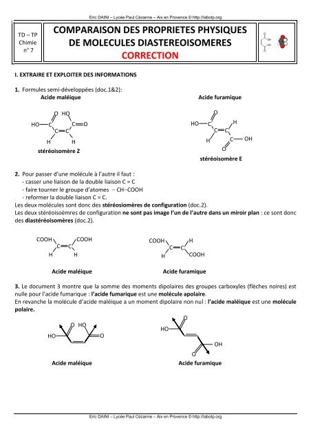 acide fumarique danger