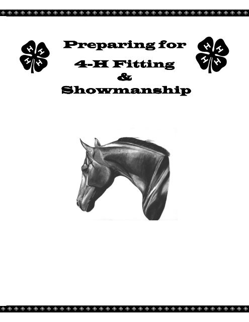 Fitting and Showmanship - Massachusetts 4-H