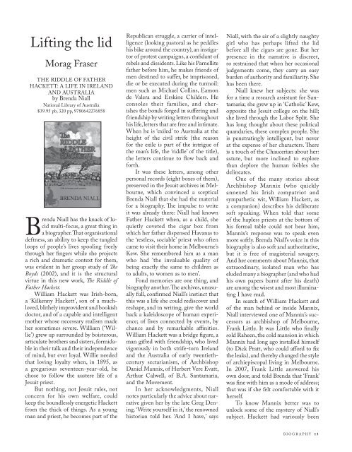 Morag Fraser - Australian Book Review