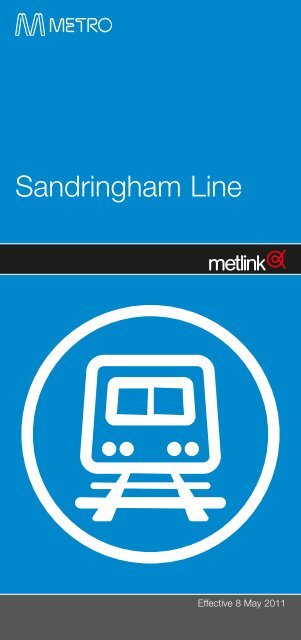 Sandringham Line - Metro Trains