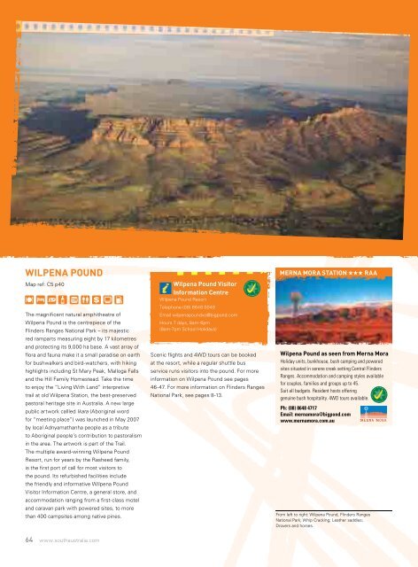 WILPENA POUND Map ref: C5