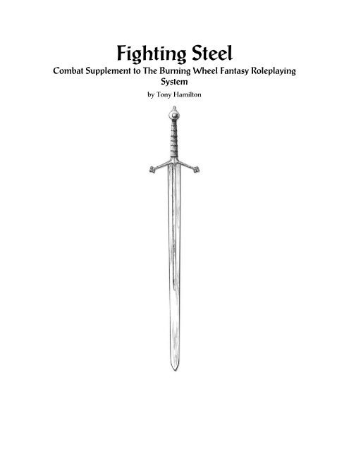Fighting Steel - The Burning Wheel