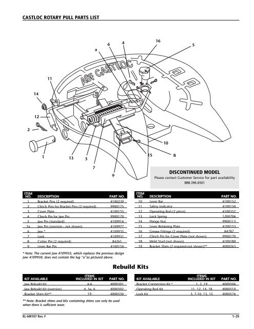 SIMPLEX IIR ROTARY PULL