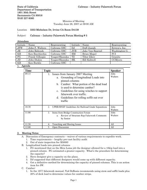 Caltrans - State of California