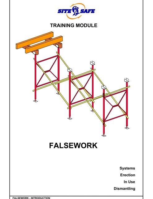 Falsework - Site Safe