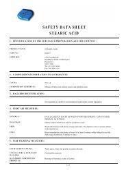 SAFETY DATA SHEET BENZOIC ACID SOLUTION - J.M.Loveridge plc