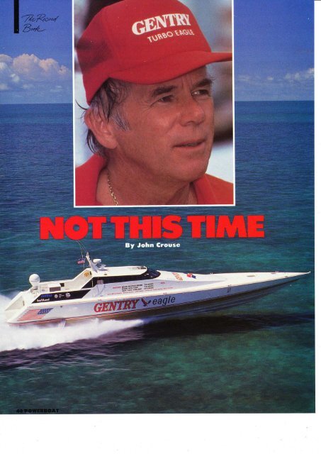 1988 Gentry Eagle v Azimut (5) - Powerboat Archive