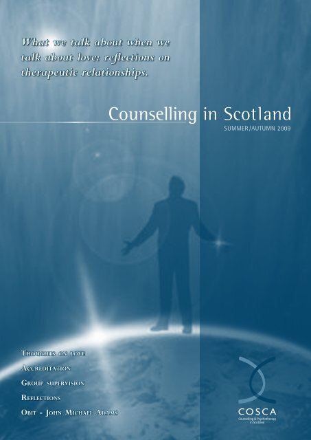 Counselling in Scotland - COSCA